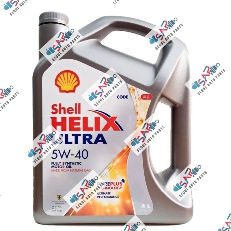 SHELL HELIX ULTRA / FULLY SYSNETIC - ENGINE OIL 5W40 (100% GENUINE ...