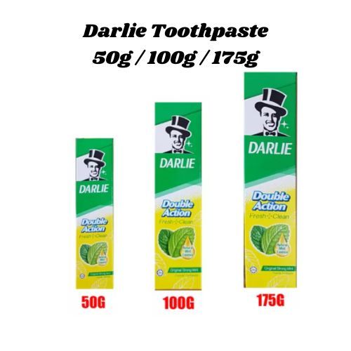 DARLIE Double Action Freshness Toothpaste Bundle (50g/100g/175g ...