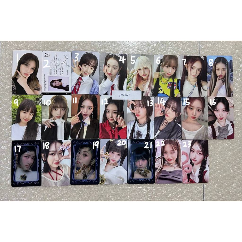 IVE Album Photocard | Shopee Malaysia