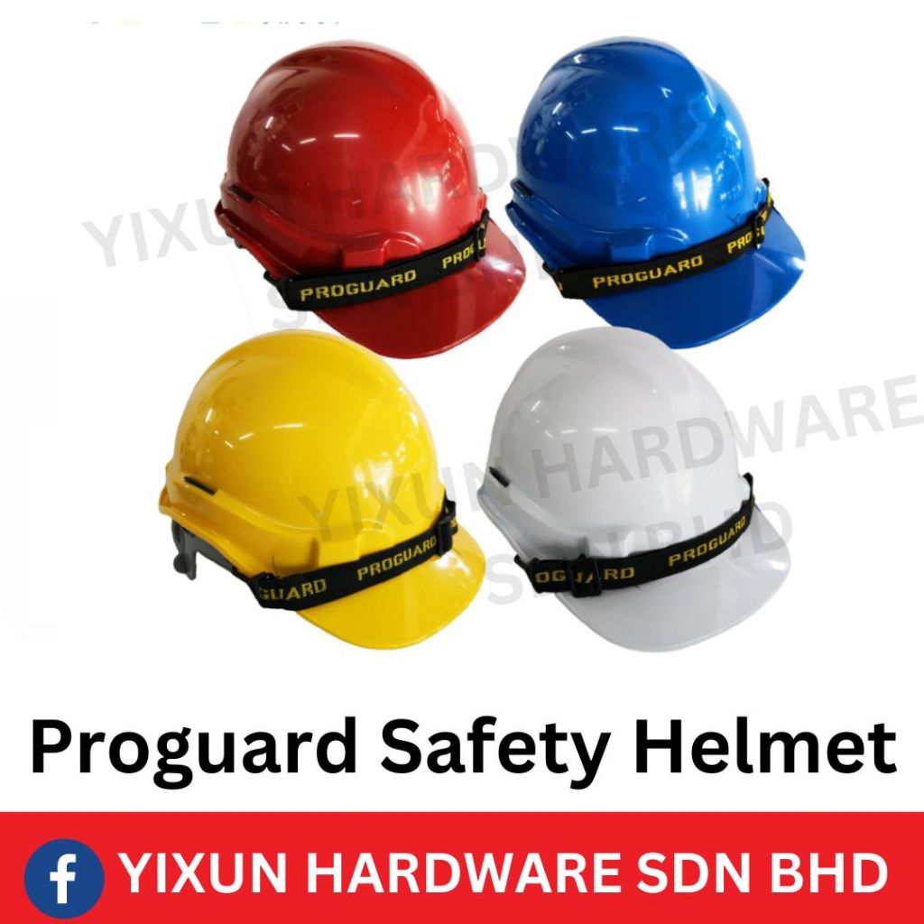 PROGUARD Industrial Safety Helmet Yellow / WhiteProguard Safety Helmet ...