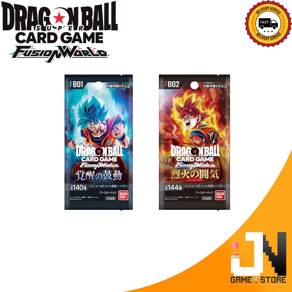 Dragon Ball Super Card Game SCG Booster Box FB01 | FB-01 Awakened Pulse | FB02 | FB-02 Blazing ...