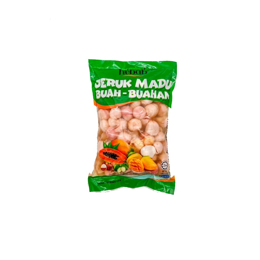 [Ready Stock] (Halal) Hubab Jeruk Madu Buah- Buahan 1kg | Shopee Malaysia