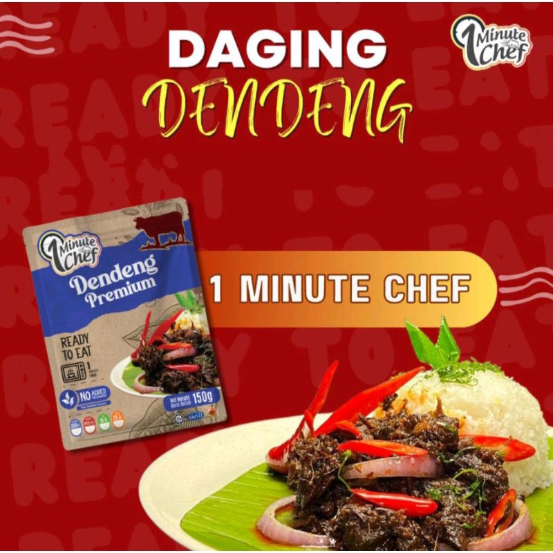 SAMBAL READY TO EAT 1 MINUTE CHEF DIJAMIN HALAL DAN MUDAH DISEDIAKAN ...