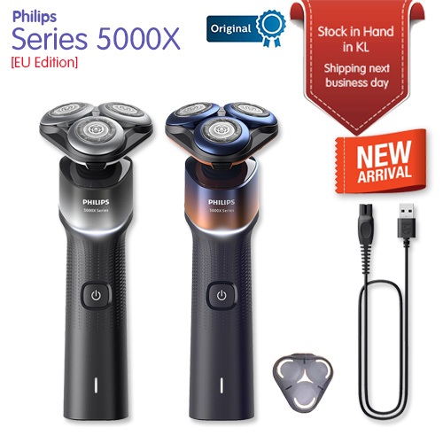 Philips Shaver 5000X Series X5004 X5012 Wet & Dry Electric Shaver ...