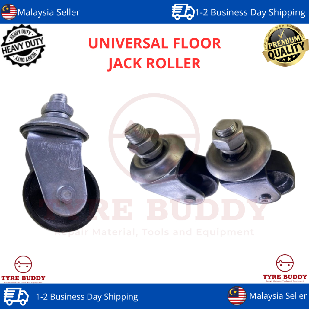 2pcs( 1pair ) UNIVERSAL FLOOR JACK ROLLER, Heavy Duty | Shopee Malaysia