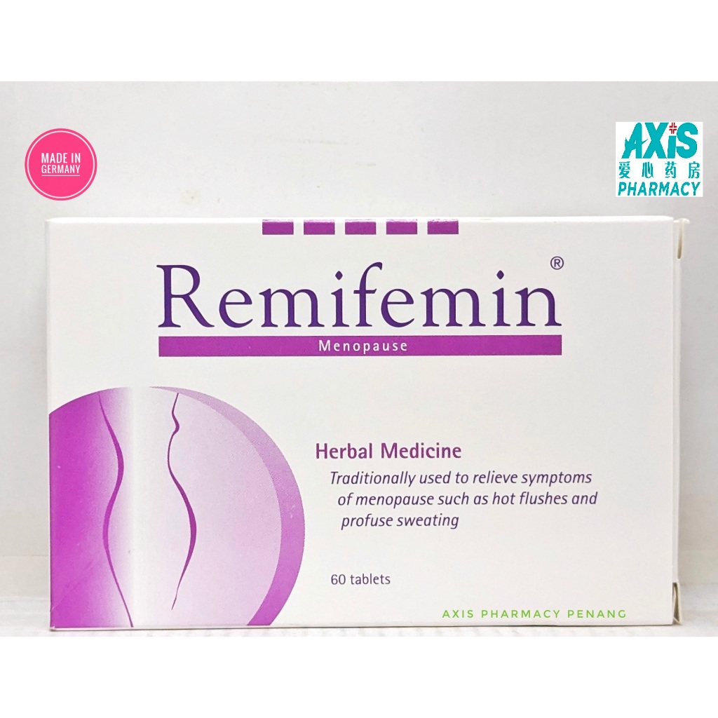 Remifemin Menopause Symptoms Relief 60Tablets EXP: 04/2025 | Shopee ...