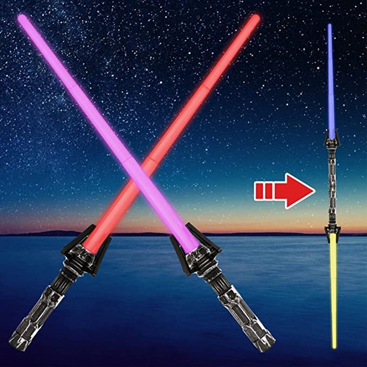 (free battery)Star Wars Lightsaber with Light Led 7 colour in 1 pcs ...