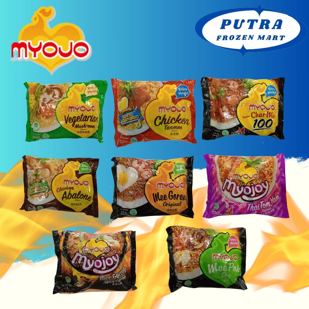 (LOOSE PACK) MYOJO MYOJOY 8 VARIANT INSTANT NOODLES | Shopee Malaysia