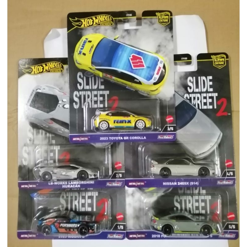 Hotwheels Car Culture Slide Street 2024 Edition | Shopee Malaysia