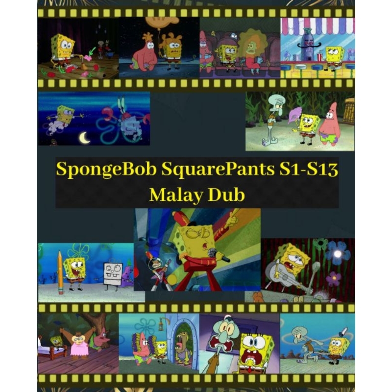 Spongebob TV Series MalayDub Season 1-13 ( Please Read Description ...