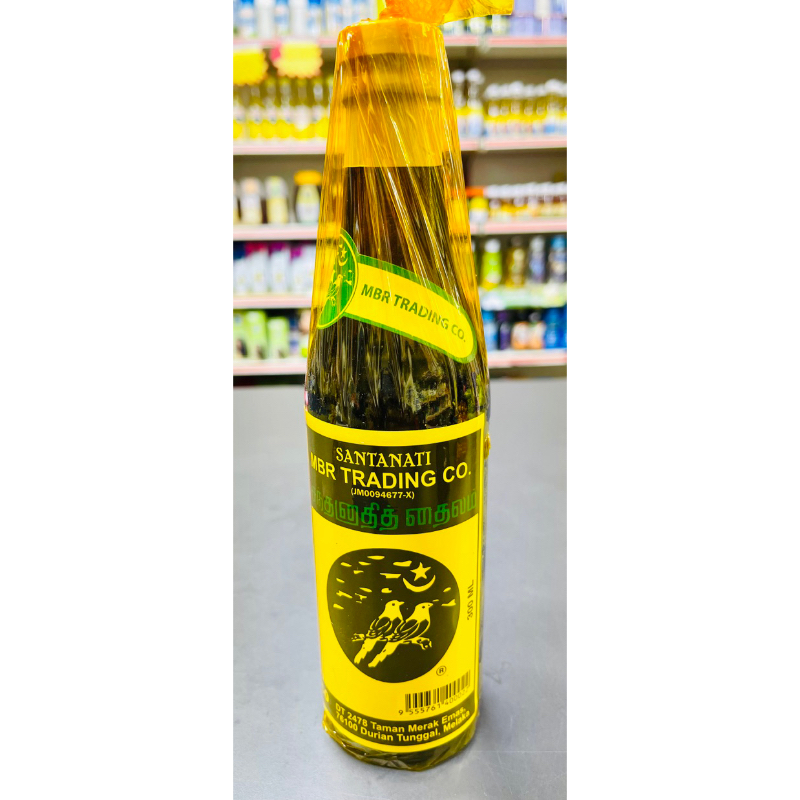 MBR SANTANATI HAIR OIL/MINYAK RAMBUT SANTANATI 300ml | Shopee Malaysia