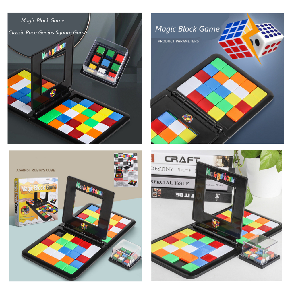 Magic Block Puzzle Match Puzzle Aaainst Rubik's Cube Magic Block Game ...