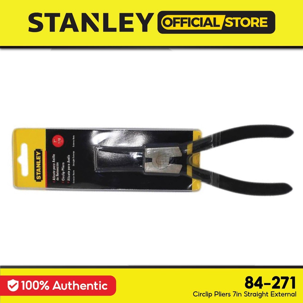 STANLEY Circlip Pliers - Straight External/Bent External/Straight ...