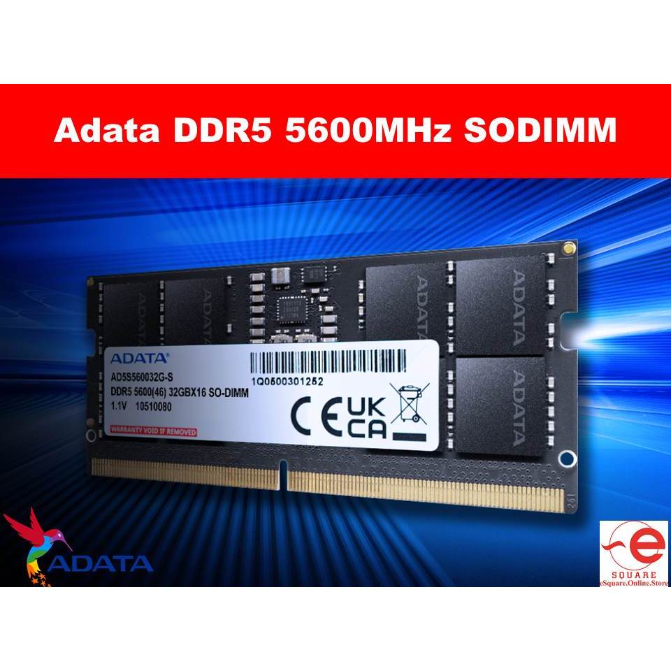 Adata DDR5 5600MHz SODIMM | Shopee Malaysia