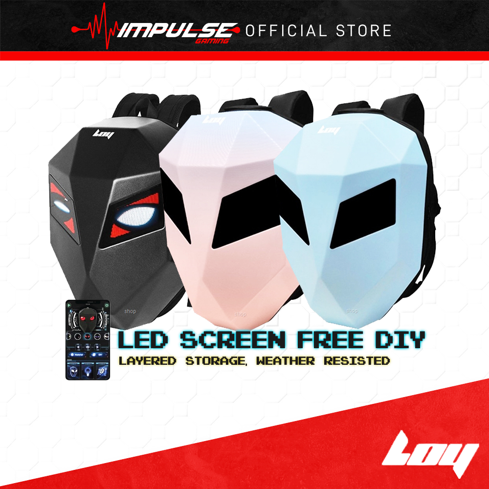 LOY STARKGAZE BACKPACK L / S SE LOY LED Knight Waterproof Backpack With ...