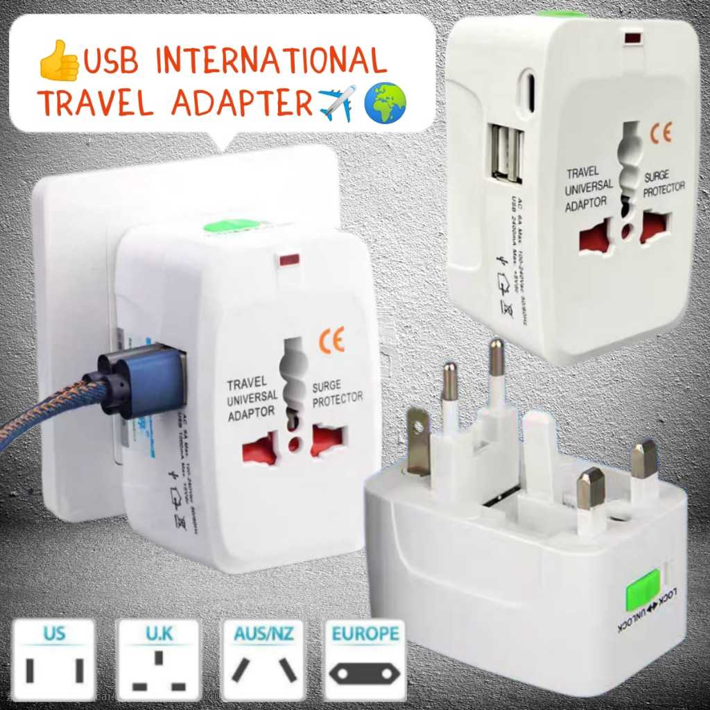 universal travel adapter - Prices and Promotions - May 2026 | Shopee ...