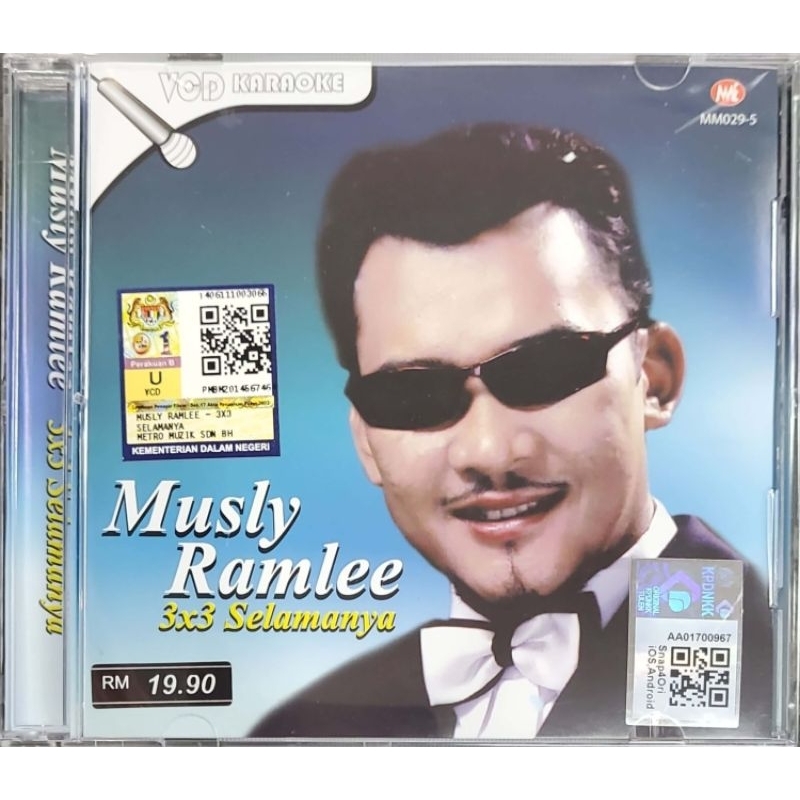 Musly Ramlee - 3x3 Selamanya (VCD) | Shopee Malaysia