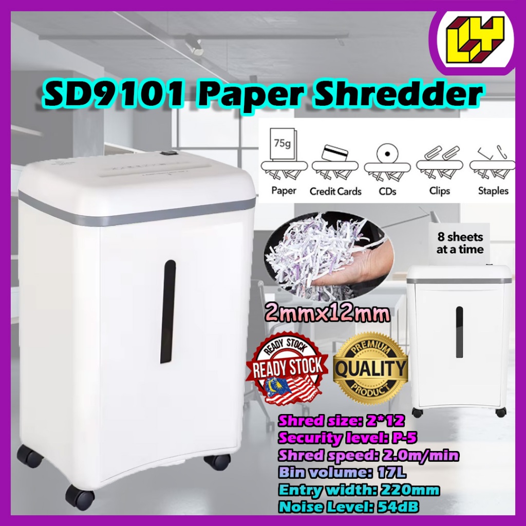 Shredder Shredder Small Office Shredder Can Shred Paper Shredded Card ...