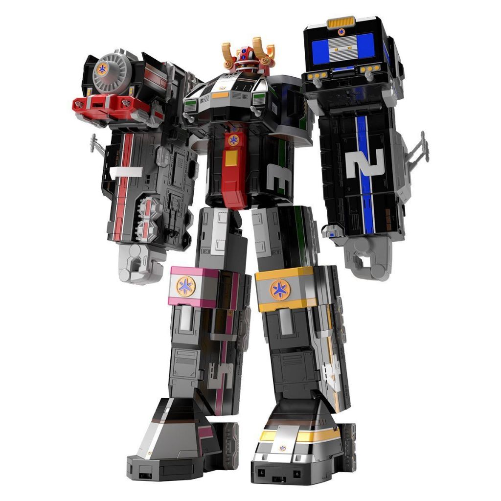 Premium Bandai Kyukyu Sentai GoGoFive SMP Super Minipla Renketsu Gattai ...