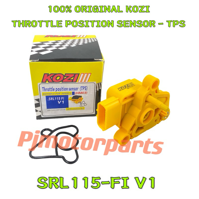 YAMAHA SRL115-Fi V1 ( 100% ORIGINAL KOZI ) TPS RACING THROTTLE POSITION ...
