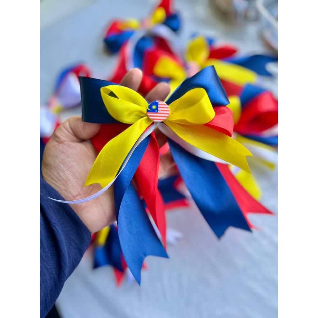 Kerongsang Reben MERDEKA saiz Besar | Shopee Malaysia