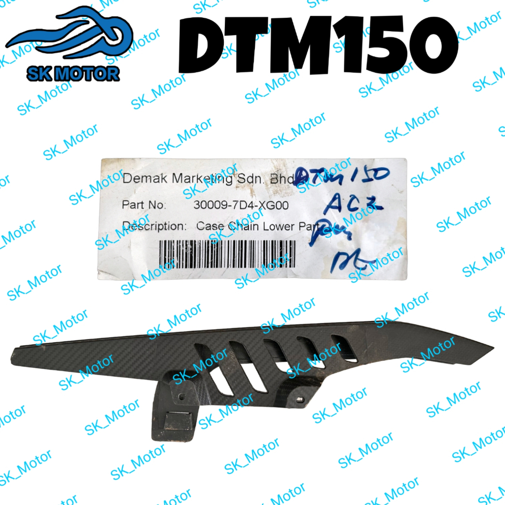 Demak DTM 150 DTM150 Original Chain Cover Chain Case Lower Part Kaver ...