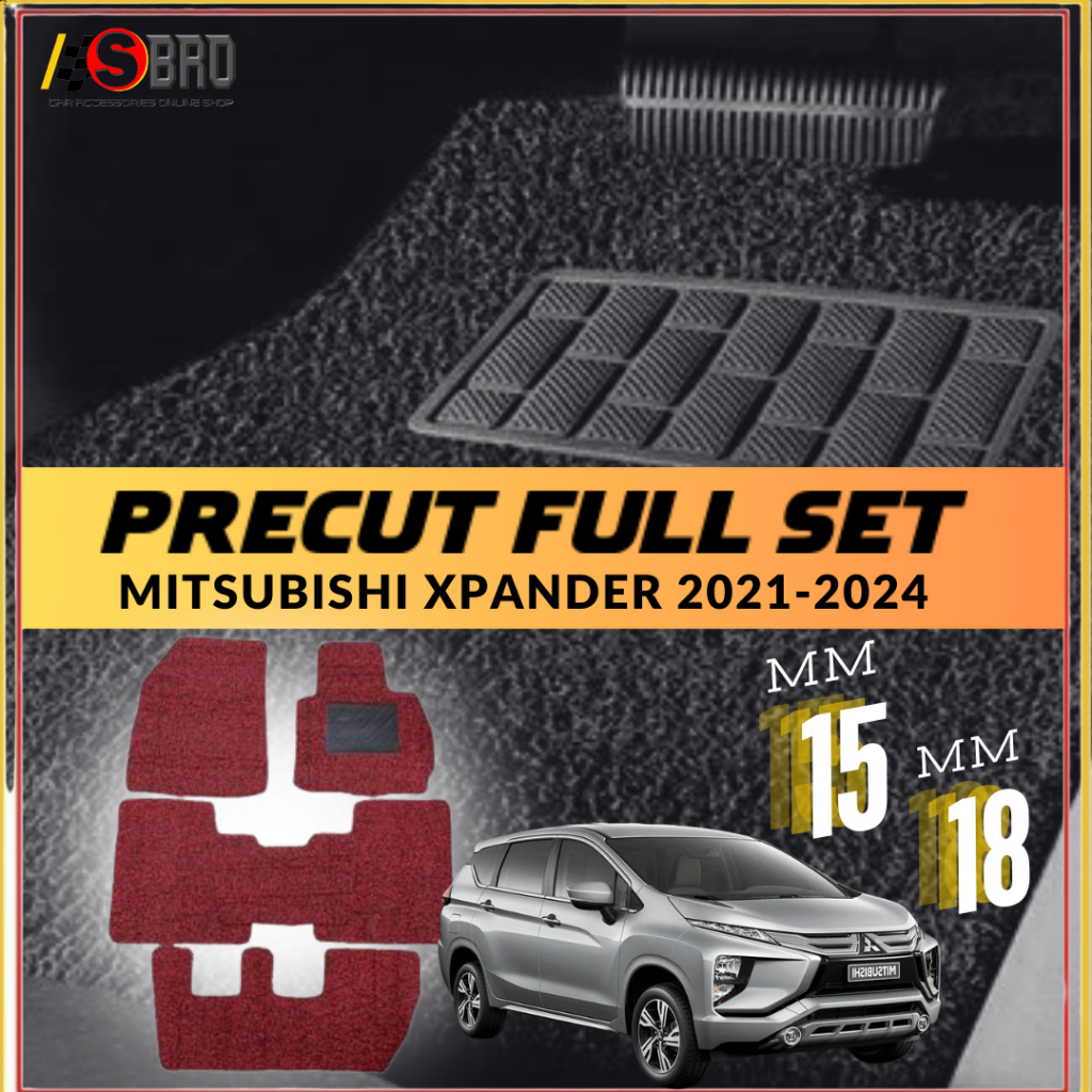 Mitsubishi Xpander 2021-Present OEM Precut PVC Carpet Karpet Coilmat ...
