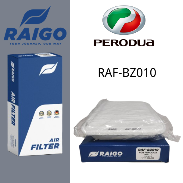 Perodua Myvi 】 Air Filter / Engine Part ( 2005 - 2017 /RAF-BZ010 (RAIGO ...