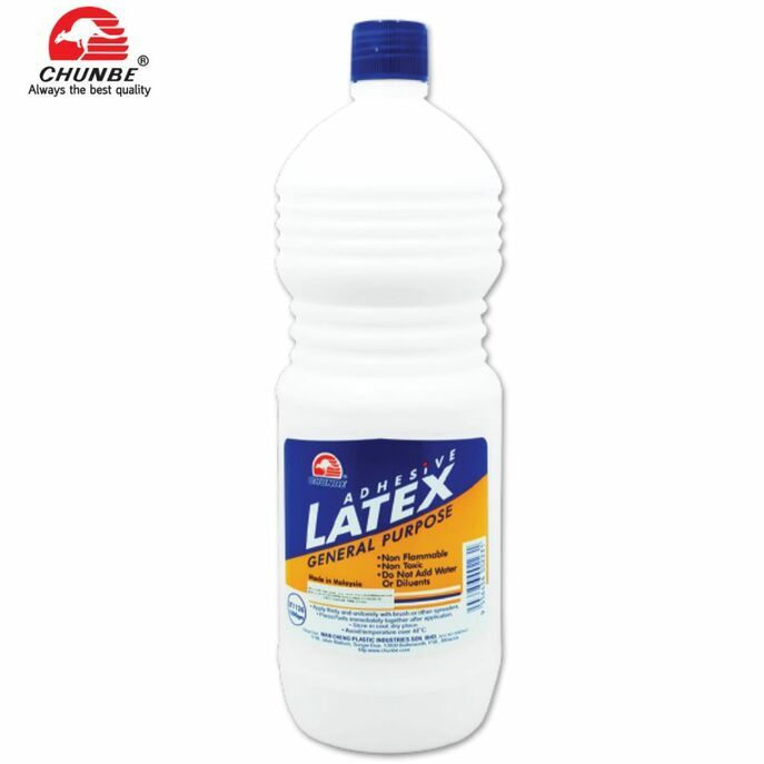 CHUNBE Adhesive Latex Glue (White) - 1000ML | Shopee Malaysia CHUNBE Adhesive Latex Glue (White) - 1000ML | Shopee Malaysia
