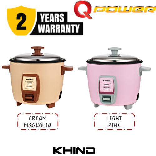 Khind Rice Cooker (1.0L) RC910T (RANDOM COLOUR) | Shopee Malaysia