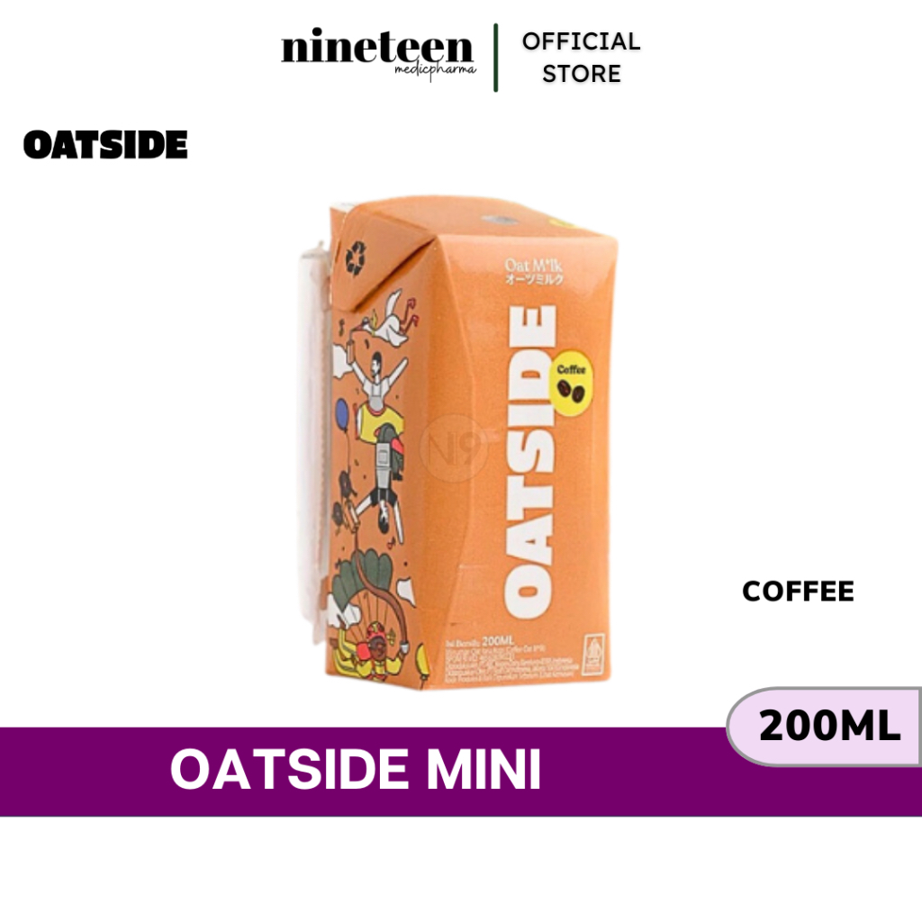 OATSIDE Oat Milk Pocket Pack Mini Size Oatmilk (Barista Blend / Coffee ...