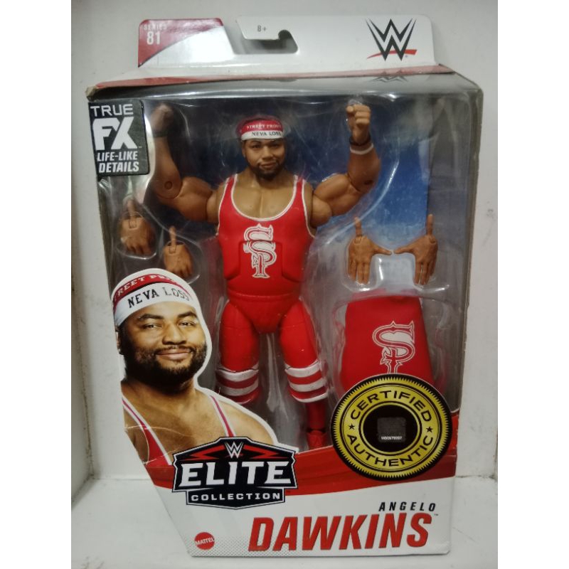 Mattel WWE Elite 81 Angelo Dawkins Street Profits Wrestling Figure ...
