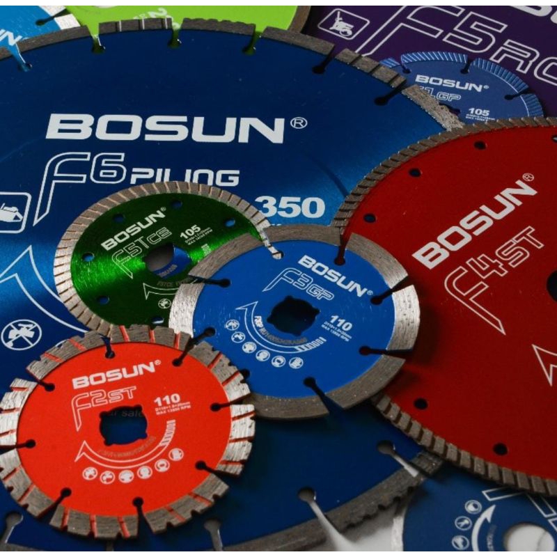 Bosun Concrete Cutting Disc for Concrete Red Brick Cement Batu Cutting ...