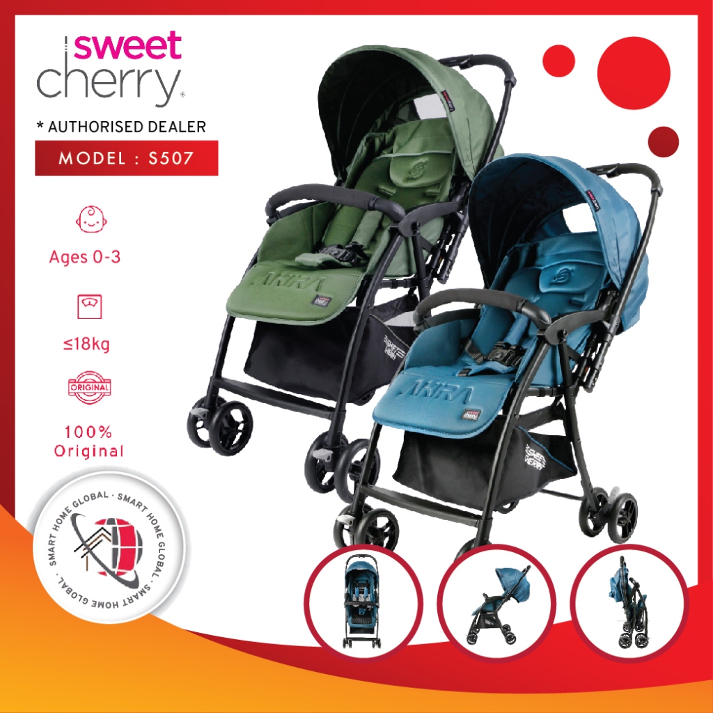 Sweet Cherry S507 Akira Stroller | Shopee Malaysia