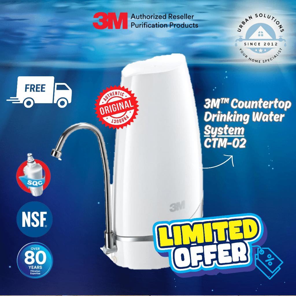 3M™ Countertop Drinking Water System CTM-02/ Direct Drinking Water/ 3M ...
