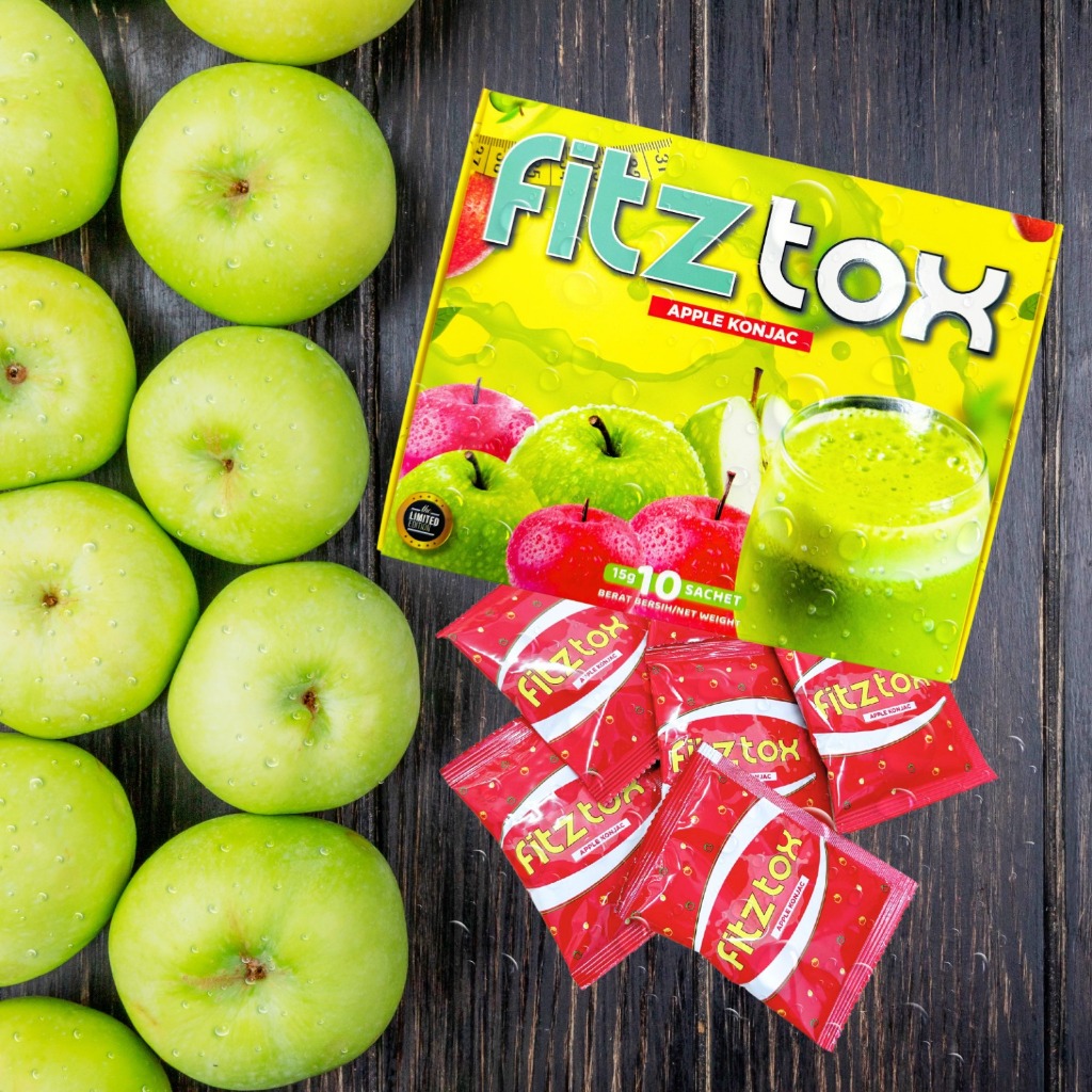 FITZTOX DETOX APPLE CONJAC (1BOX) | Shopee Malaysia