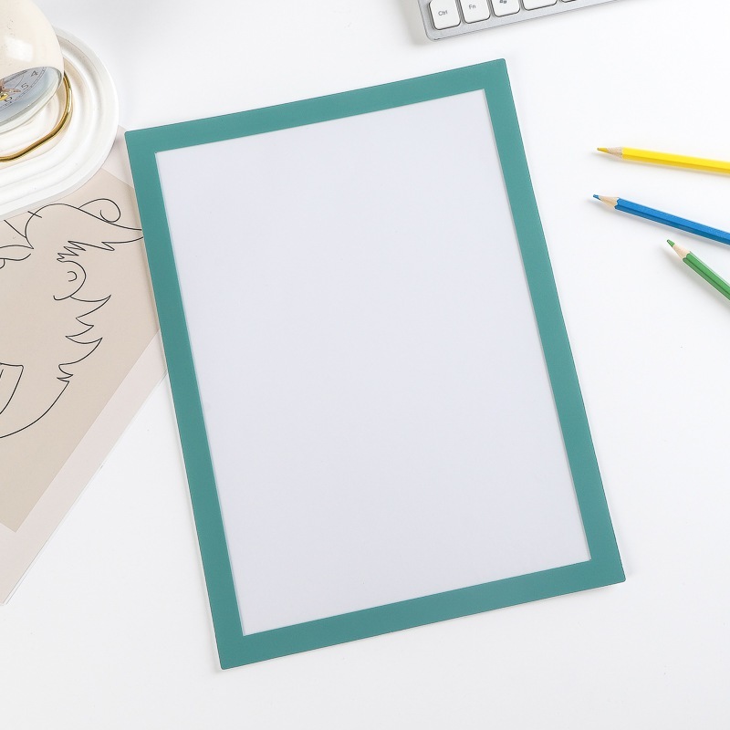 BG A4 Magnetic Display Board Photo Certificate Office Sticky Wall Frame ...