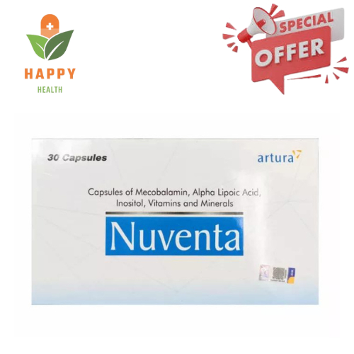 [ Exp 7/2026 ] Artura Nuventa Capsules 30'S - Mecobalamin, B-Complex ...