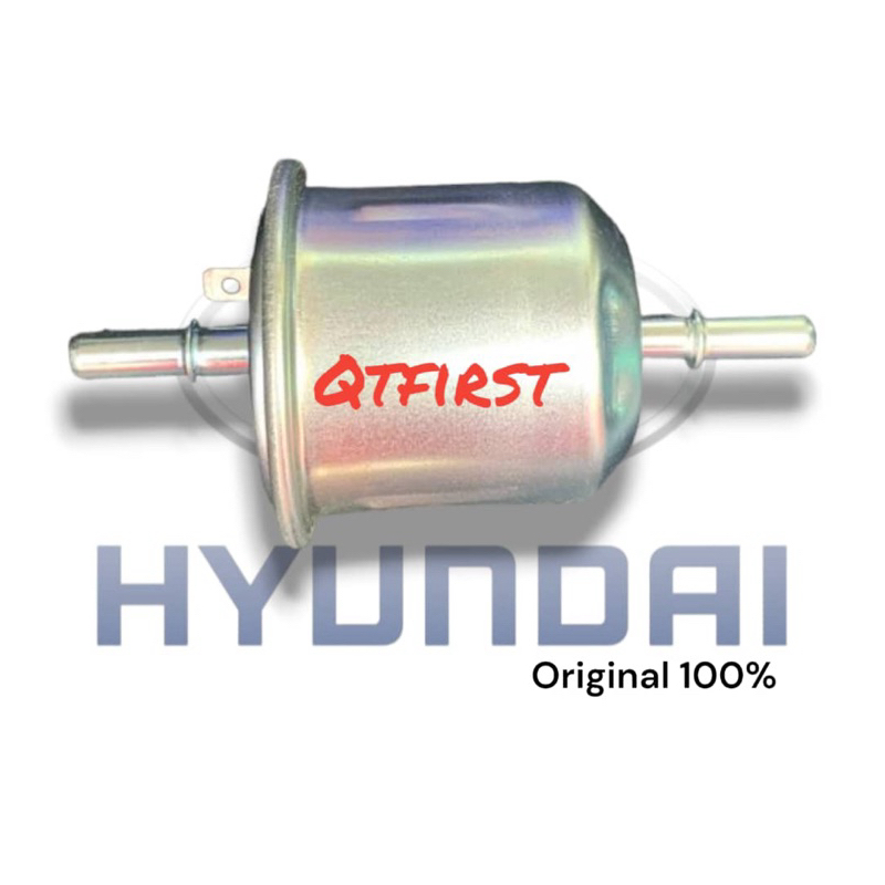 FUEL FILTER (WHITE STEEL) ORIGINAL KOREA FOR HYUNDAI ACCENT 1.5L LC ...