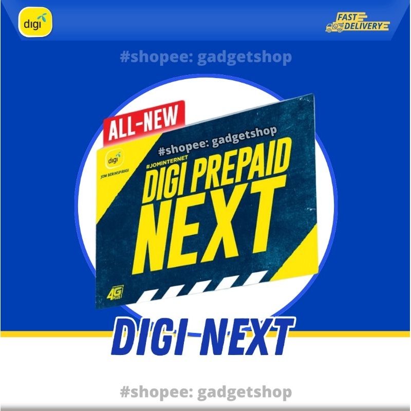 Digi Prepaid Next (Fast Delivery) | Shopee Malaysia