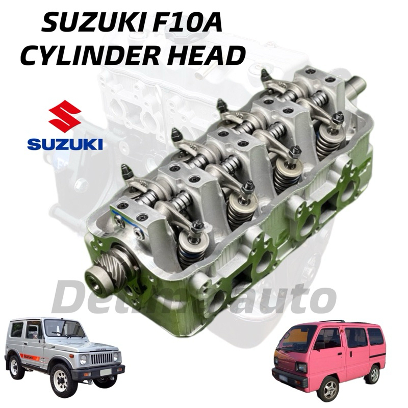 BRAND NEW SUZUKI JIMNY SJ410 CYLINDER HEAD COMPLETE SET F10A 1000C ...