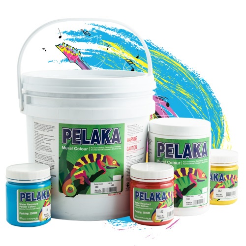 PELAKA 1KG Poster/ Mural Colours | Shopee Malaysia