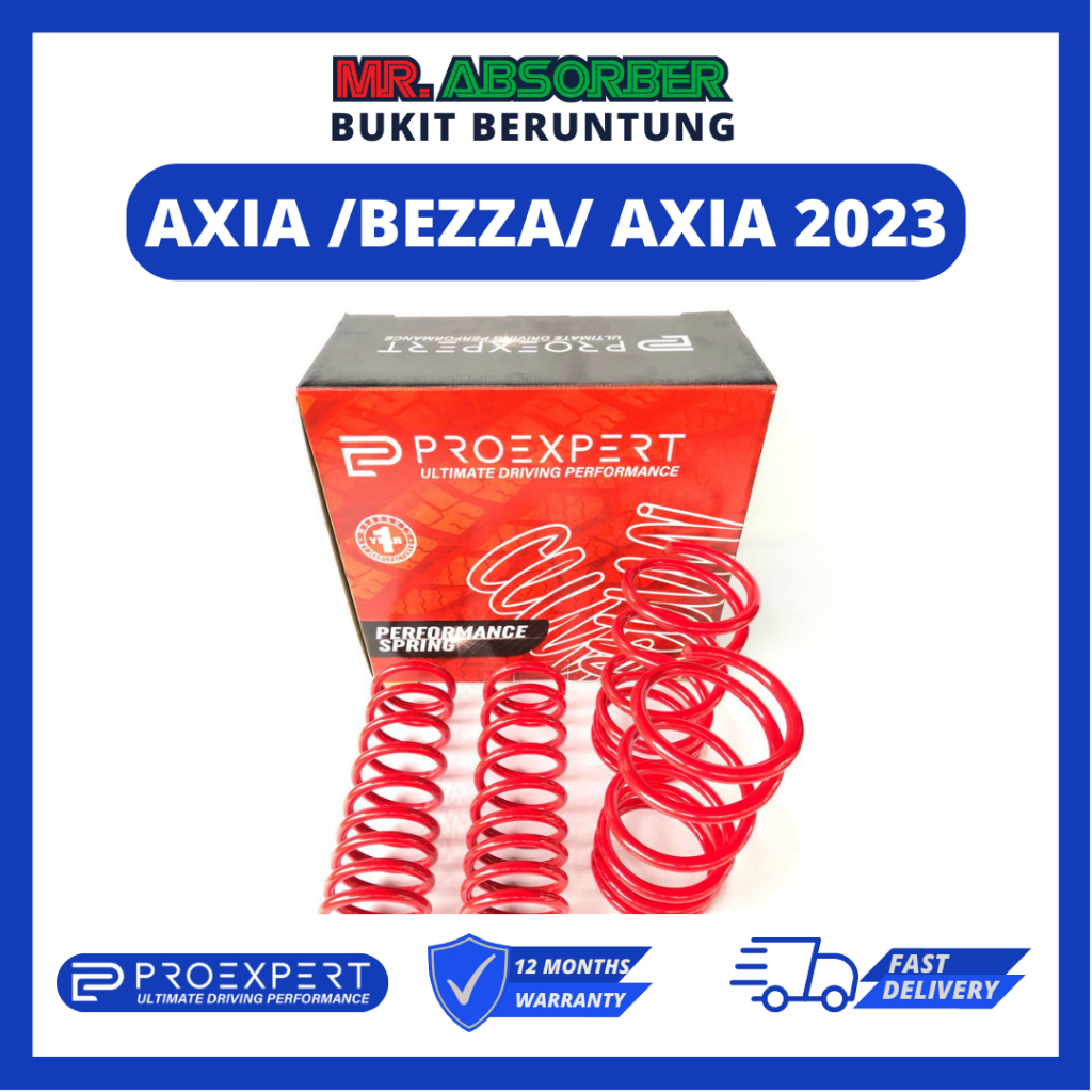 Axia/Bezza/Axia 2023 Spring Sport Proexpert-Sport Spring-Suspention ...