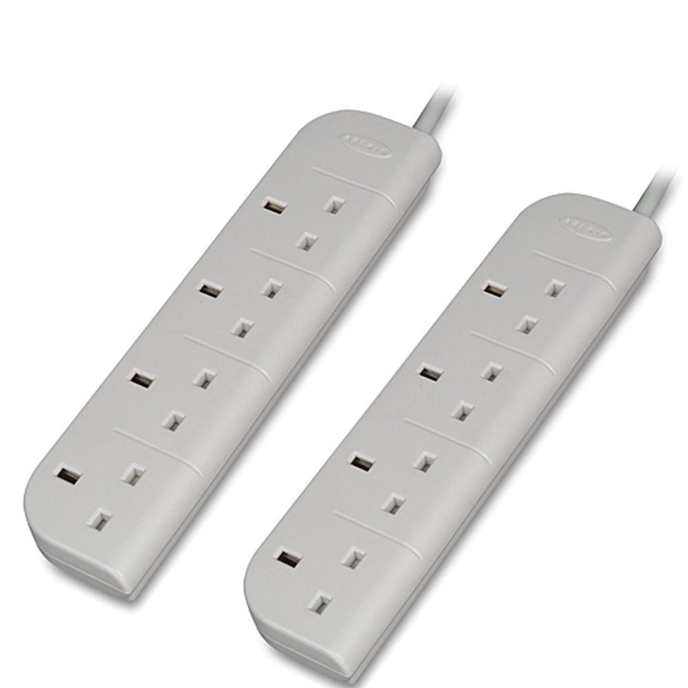 Belkin 4/6 Gang Power Extension Socket with Lightning (3m) F9E400SA3M ...