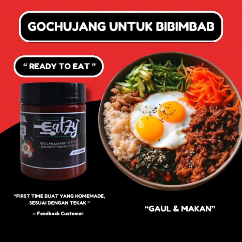 KOREAN GOCHUJANG MUSLIM HOMEMADE (BIBIMBAP) HALAL INGREDIENTS (MADE IN ...
