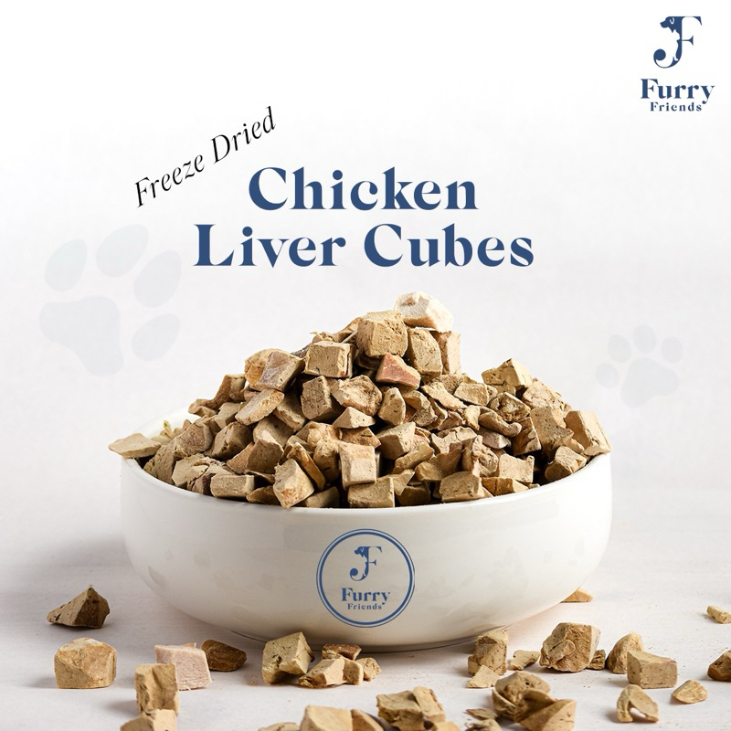 Chicken Liver - Furry Friends Freeze Dried Pet Food Cat/Dog Treats 90g ...