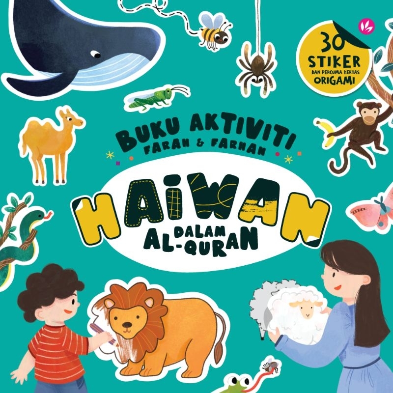 [IMAN] Buku Aktiviti Farah & Farhan : Haiwan Dalam Al-Quran | Shopee ...