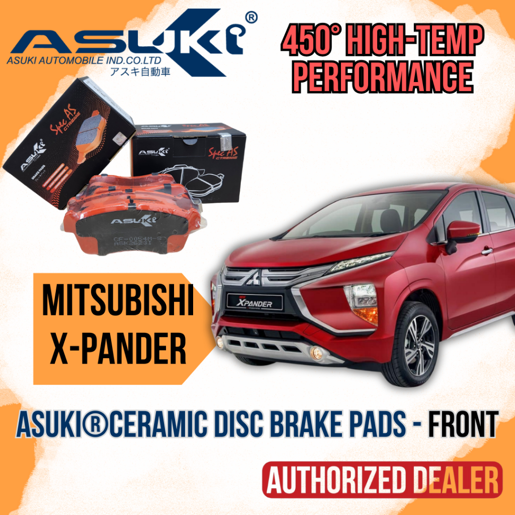 Mitsubishi Xpander 2018 Suzuki Vitara Apk 416 - ASUKI Ceramic Brake Pad ...