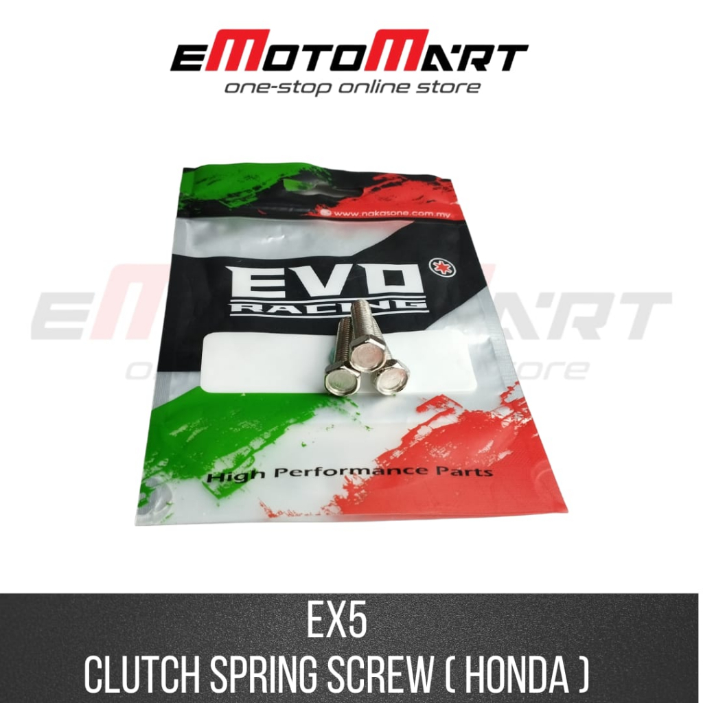 YAMAHA Y125Z /HONDA EX5 CLUTCH SPRING SCREW / SKRU BOLT SPRING CLUTCH ...
