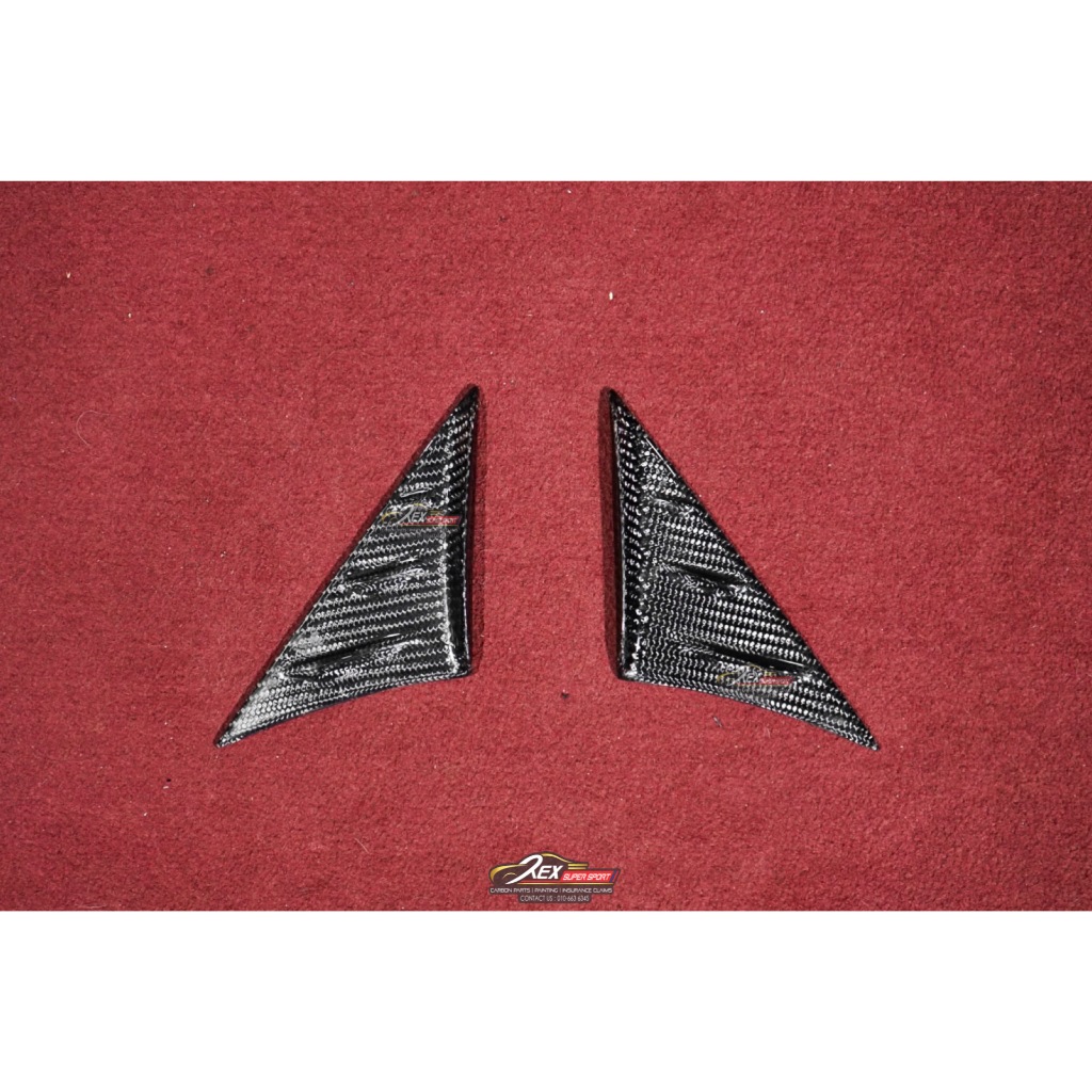 Toyota Supra A90 GR Side Mirror Windblock Real Carbon Fiber | Shopee ...